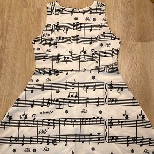 Dresses | Musical Notes Swing Dress 43439 L Xl | Poshmark
